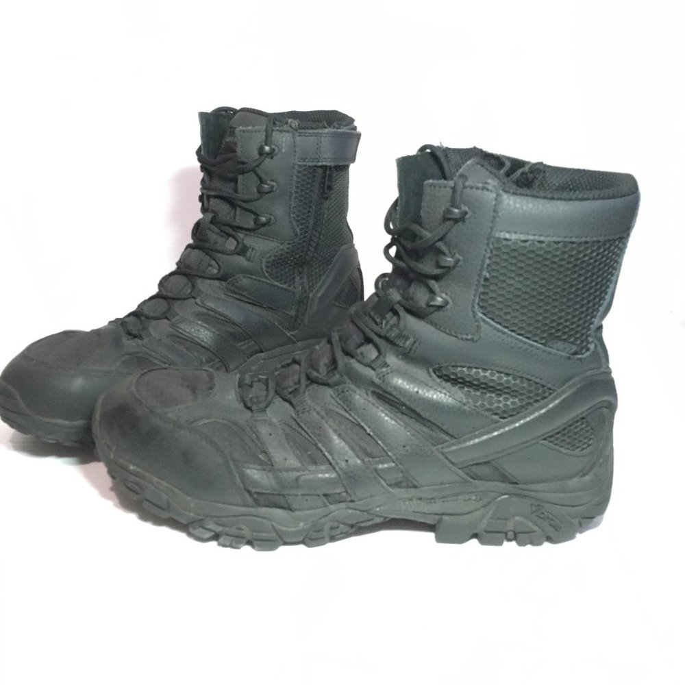 Merrell Moab Black Tactical Police Work Boo - Gem